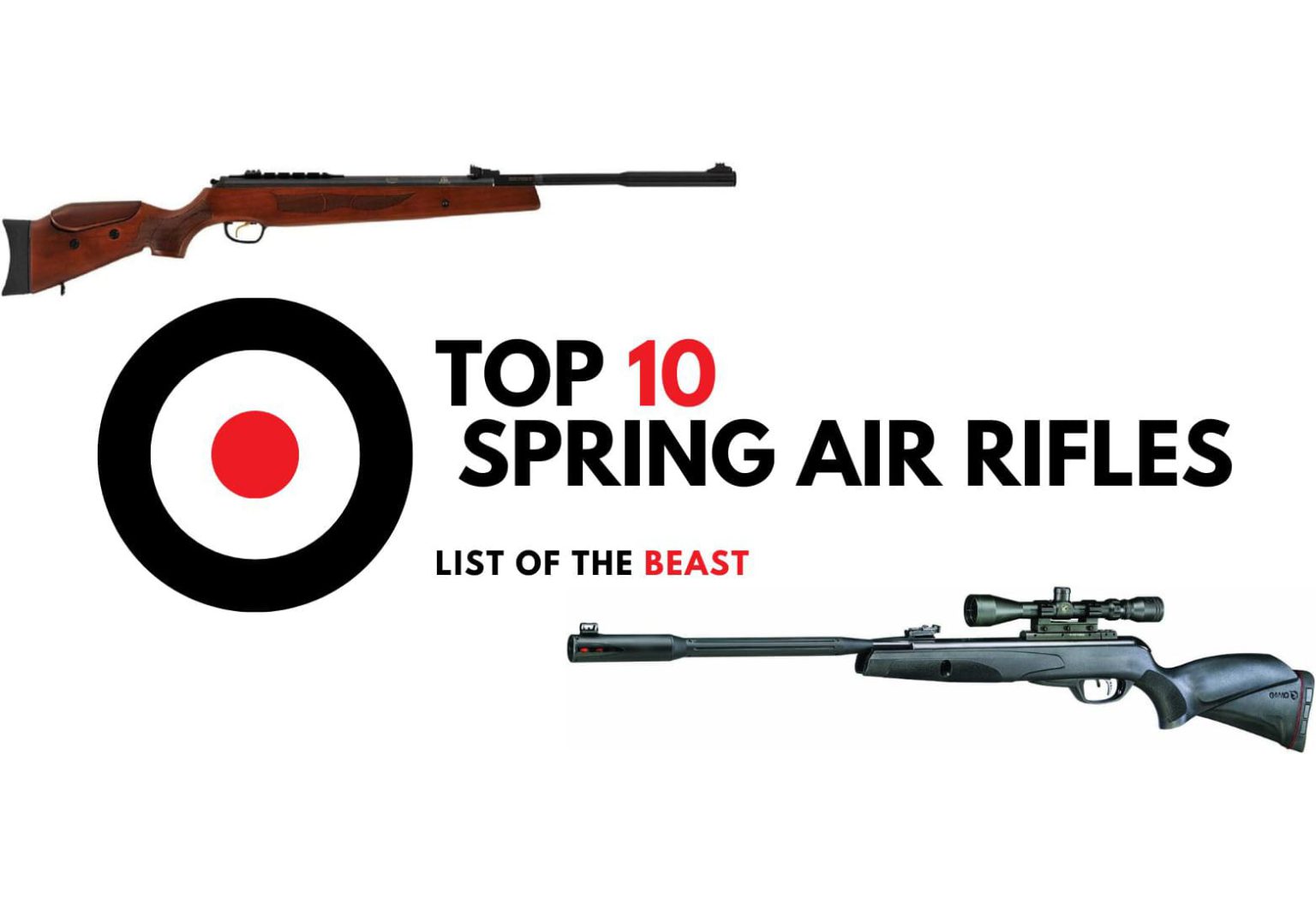 Top 10 Best Spring Air Rifle [Power+ Precision+ barnds]